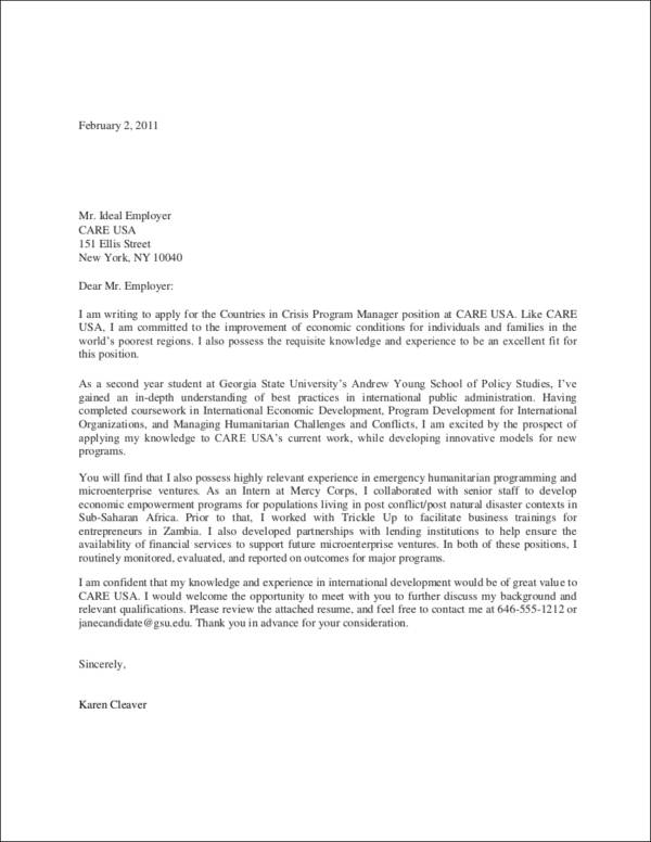 FREE 9 Frequently Asked Cover Letter ions Samples Templates In 