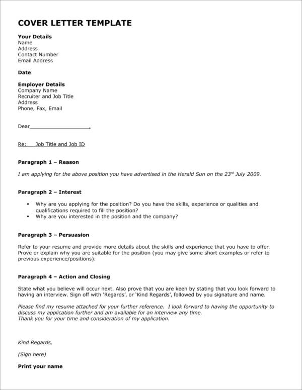 FREE 9 Frequently Asked Cover Letter ions Samples Templates In 