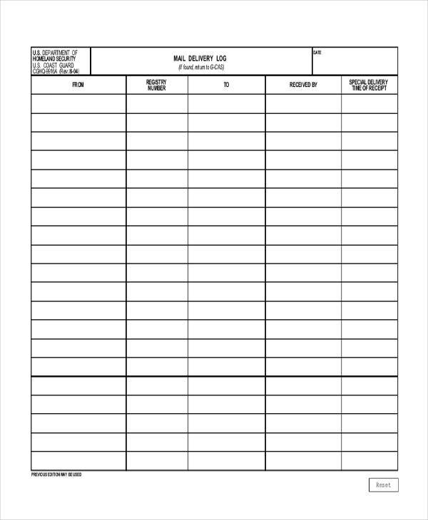 Delivery Log Template Pictures To Pin On Pinterest PinsDaddy