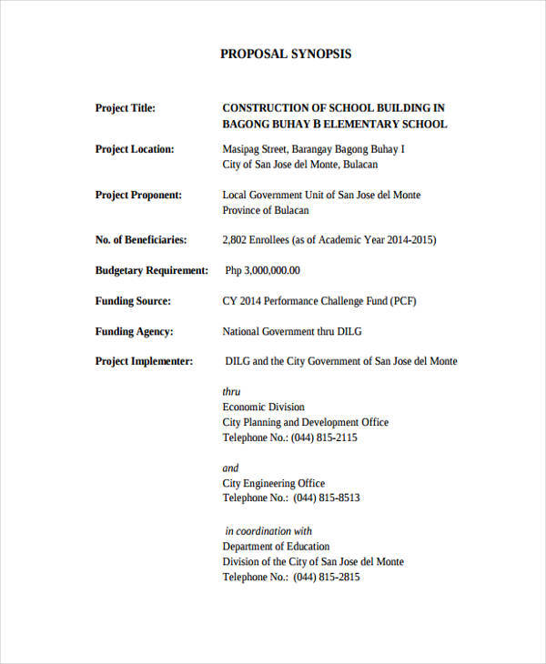 FREE 82 Project Proposals In PDF MS Word Pages Google Docs