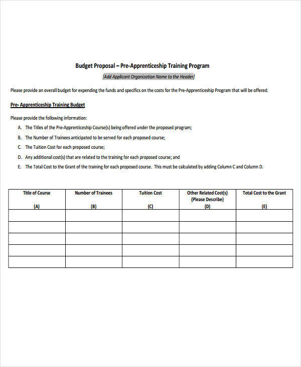FREE 13 Training Proposal Templates In PDF MS Word Pages Google Docs FREE 13 Training Proposal Templates In PDF MS Word Pages Google Docs