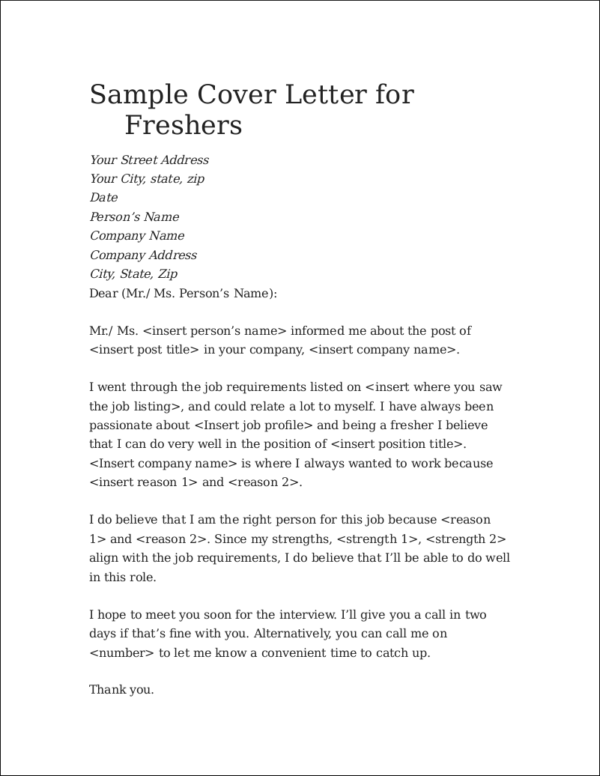 FREE Cover Letter For First Time Job Seekers Tips Samples 
