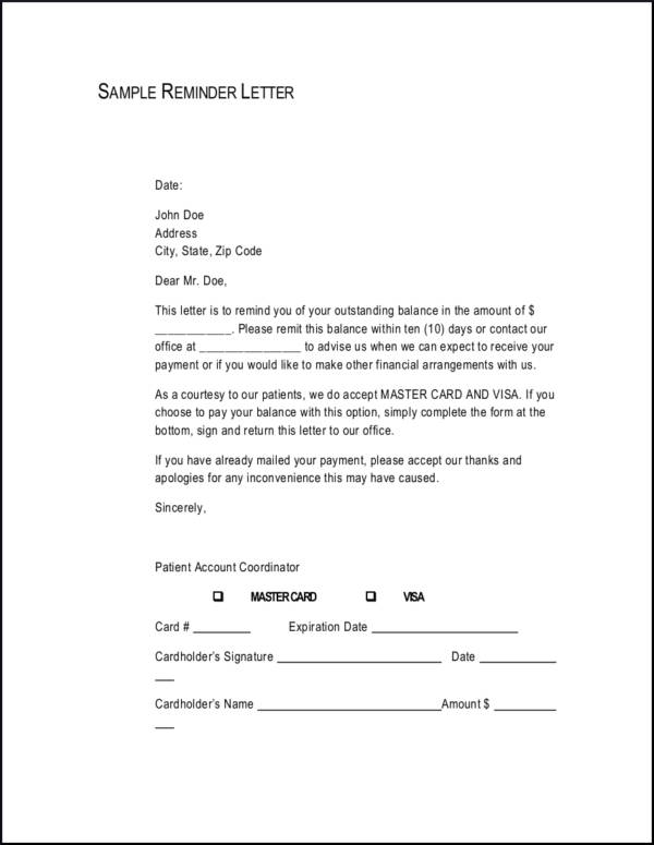 Late Payment Notice Letter Samples