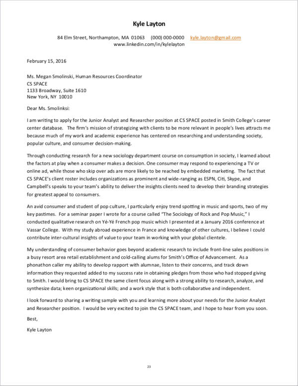  Job Application Letter Writing Sample Perfect Display Most Valued