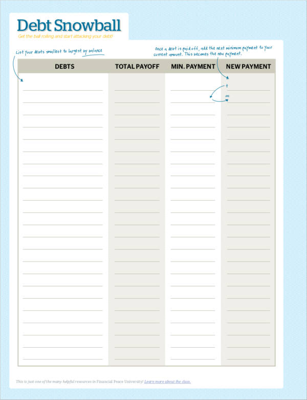 Debt Snowball Excel Sheet Excel Templates Debt Snowball Excel Sheet Excel Templates