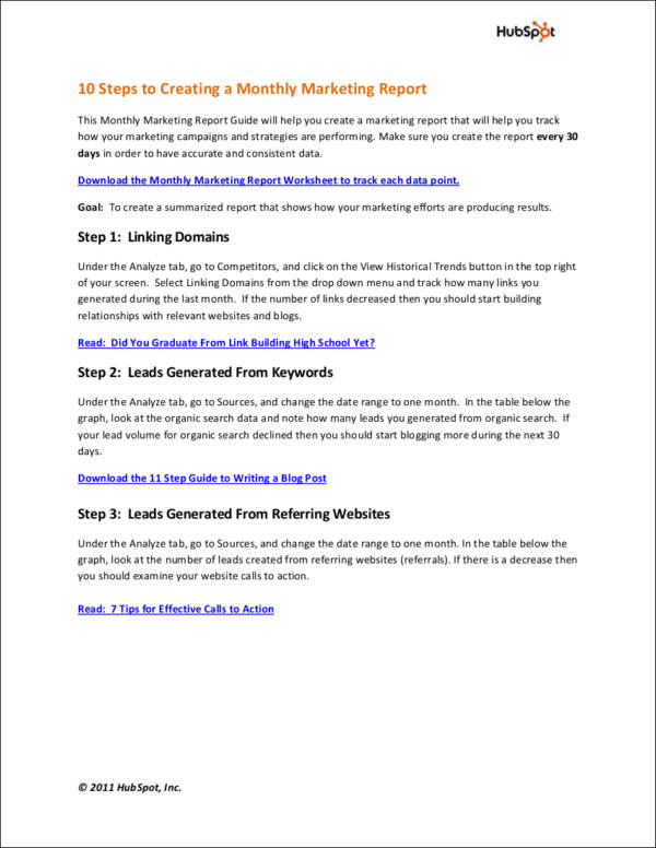 FREE 9 Marketing Writing Samples And Templates In PDF