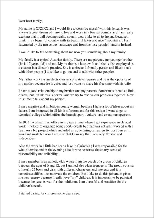 FREE 11 Self Introduction Letter Samples And Templates In PDF Word