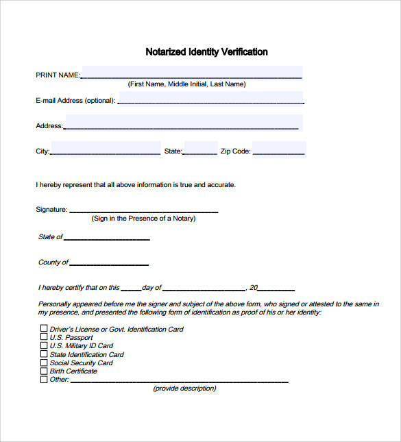 FREE 14 Notary Statement Samples Templates In PDF MS Word