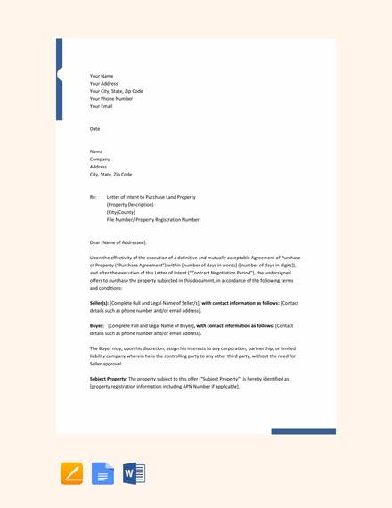 Property Sample Offer Letter For House Classles Democracy