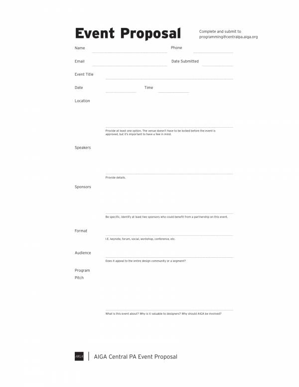 FREE 12 Event Budget Proposal Templates In PDF MS Word Pages 