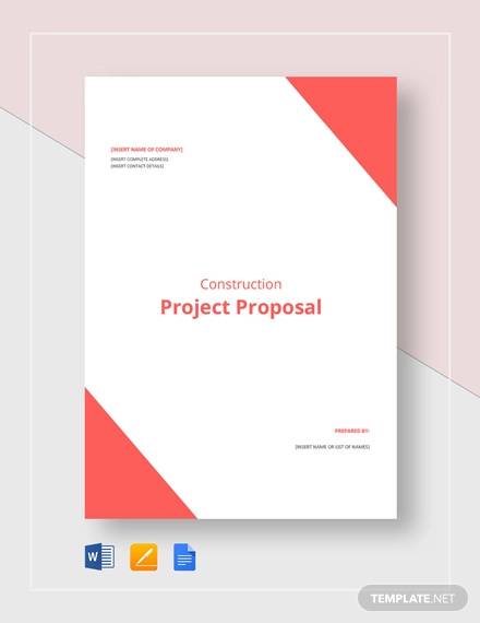 FREE 22 Sample Project Proposal Templates In Google Docs MS Word 
