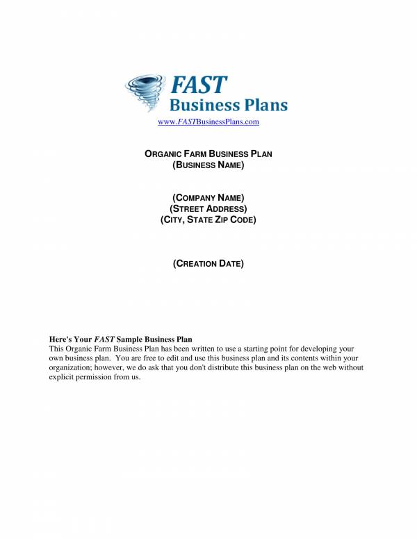 FREE 13 Farm Business Plan Templates In PDF MS Word Google Docs 
