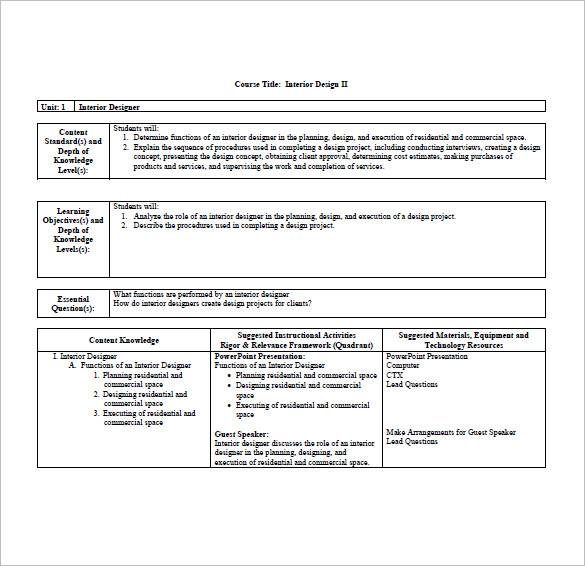 FREE 13 Interior Design Business Plan Templates In PDF MS Word