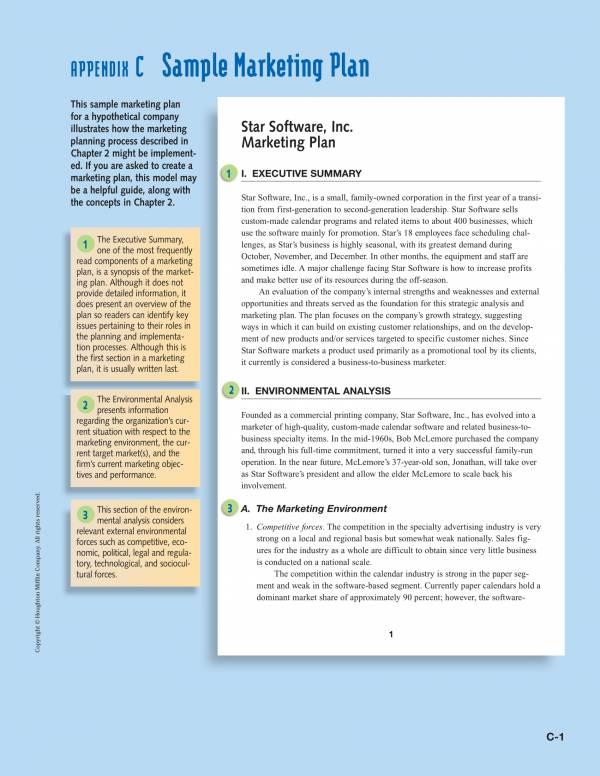 FREE 9 Sample Marketing Business Plan Templates In PDF