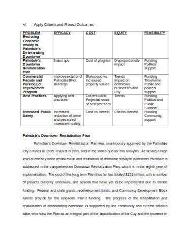FREE 9 Policy Analysis Templates In PDF MS Word