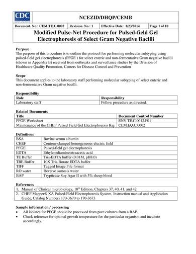 FREE 13 Standard Operating Procedure Samples In PDF MS Word Google 