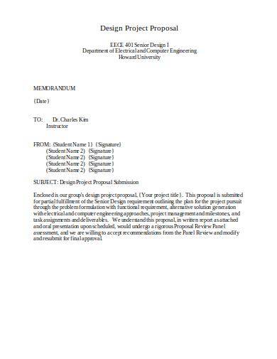 FREE 11 Engineering Project Proposal Samples In PDF MS Word