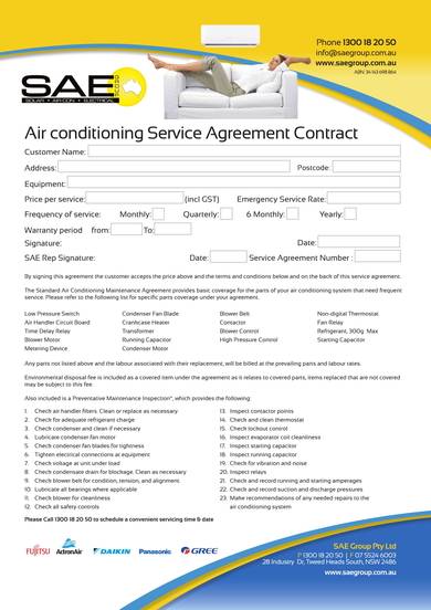 FREE 10 HVAC Maintenance Contract Samples In PDF MS Word