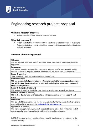  Research Project Proposal Ideas 265 Powerful Research Proposal 