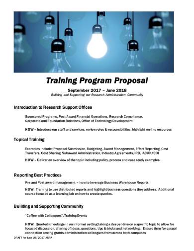 FREE 10 Training Project Proposal Samples In MS Word Google Docs 