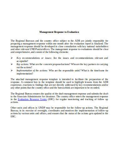 FREE 13 Management Evaluation Samples In PDF DOC