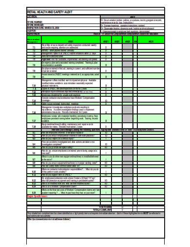 Inventory Audit Template