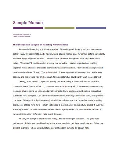 FREE 10 Memoir Samples In PDF MS Word