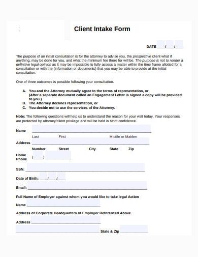  Legal Client Intake 3
