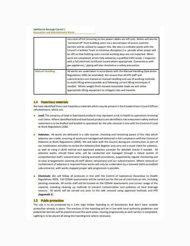 FREE 16 Construction Phase Plan Samples In PDF MS Word