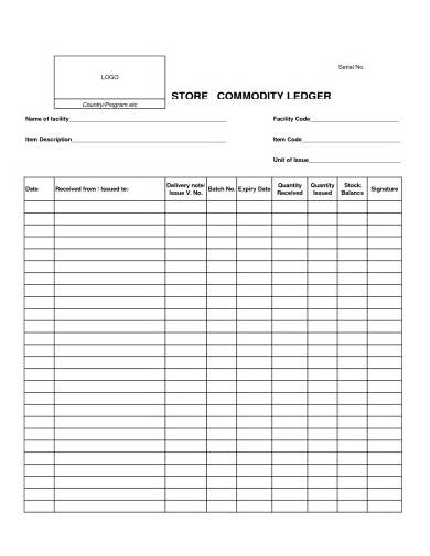 FREE 10 Ledger And Balance Sheet Samples Templates In MS Word MS 