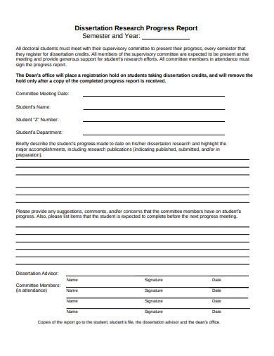 FREE 11 Research Progress Report Samples In MS Word PDF