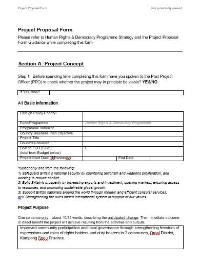 FREE 8 Charity Project Proposal Samples Templates In PDF MS Word