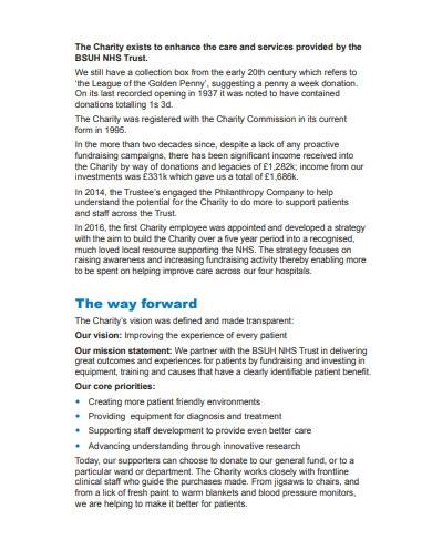 FREE 10 Charity Annual Report Samples Templates In MS Word PDF