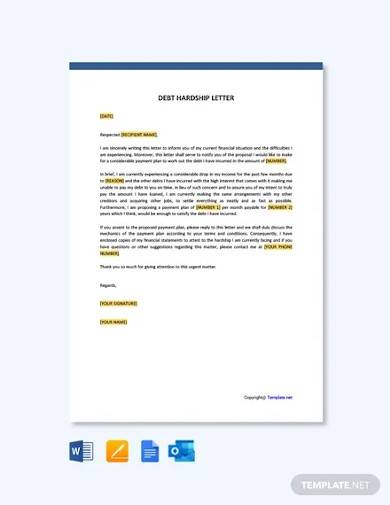 FREE 10 Debt Letter Samples In MS Word Pages Google Docs MS 