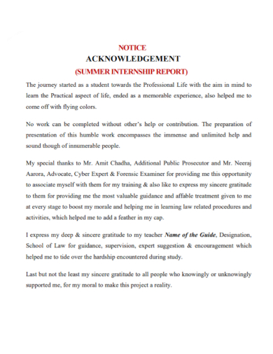 Favorite How To Write Preface For Industrial Training Report What On Card Comments