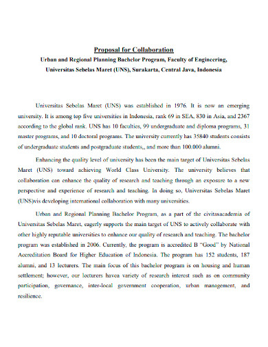FREE 10 Collaboration Proposal Sample Partnership Review Brand 