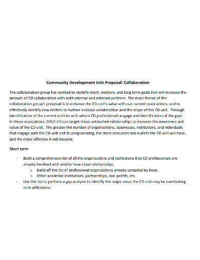 FREE 11 Collaboration Proposal Sample Partnership Review Brand 