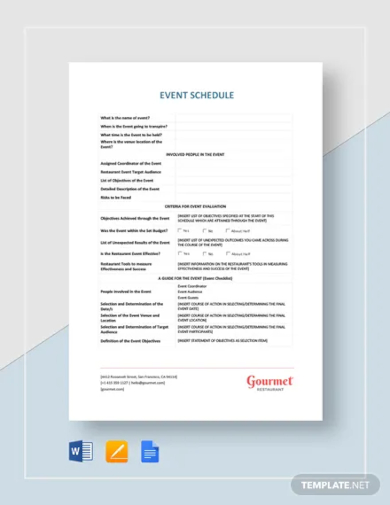 FREE 10 Event Program Schedule Samples Cultural Wedding Pleasant 