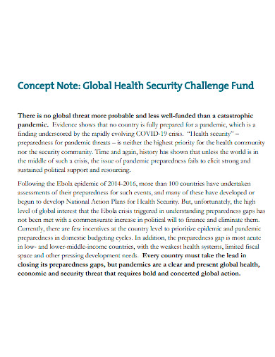 FREE 15 Concept Note Samples Project Education Journalism 