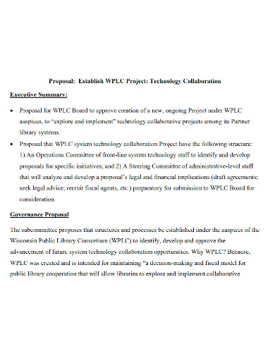 FREE 11 Collaboration Proposal Sample Partnership Review Brand 