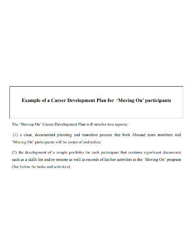 FREE 5 Competency Career Development Plan Samples In PDF