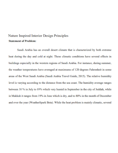 FREE 3 Interior Design Problem Statement Samples In PDF DOC