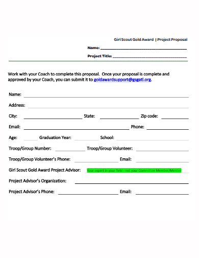 FREE 10 Title Project Proposal Samples Community School Student 