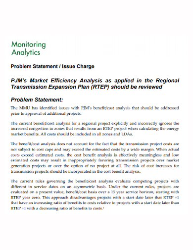FREE 9 Analytics Problem Statement Samples In PDF DOC