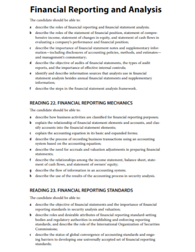 FREE 10 Financial Analysis Report Samples Performance Ratio Project 