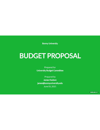 FREE 10 School Budget Proposal Samples Library Garden Project 