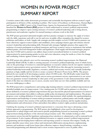 FREE 50+ Project Summary Samples in MS Word | Google Docs | Pages | PDF