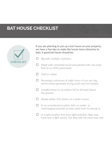 FREE 30+ House Checklist Samples in MS Word | Google Docs | Apple Pages ...